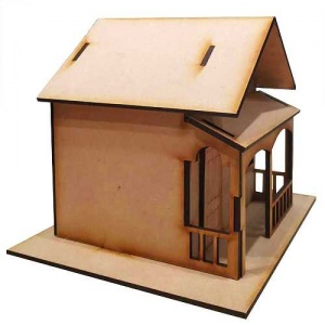 Canary Cottage Birdhouse - MDF Wood Kit